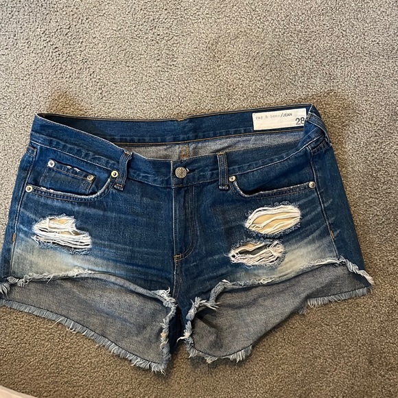 rag & bone | Shorts | Rag And Bone Mid Rise Jean Shorts | Poshmark
